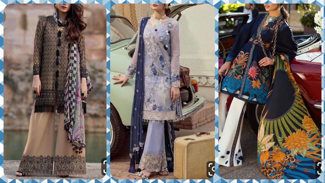 Plazo suit,Latest plazo suit design,Palazzo dress - YouTube