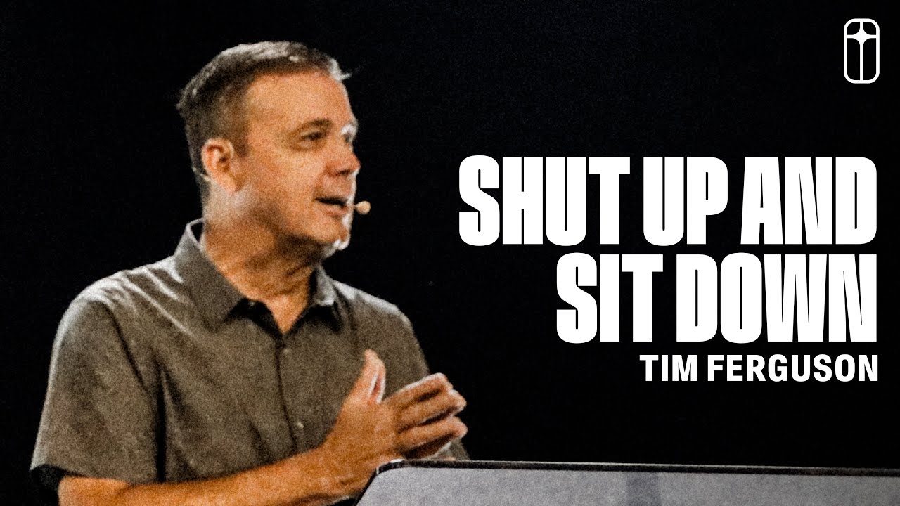 Shut Up and Sit Down | Tim Ferguson - YouTube
