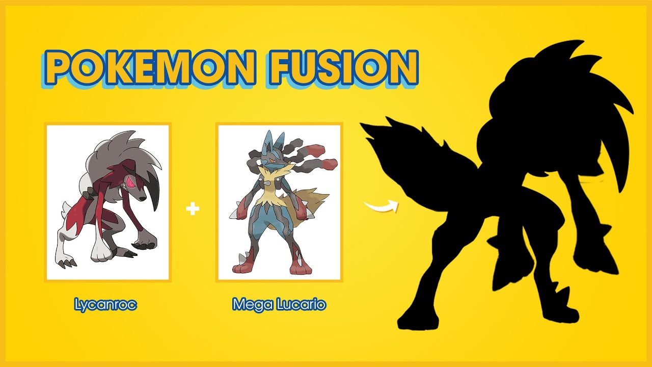 Pokemon Fusion | Lycanroc + Mega Lucario - YouTube