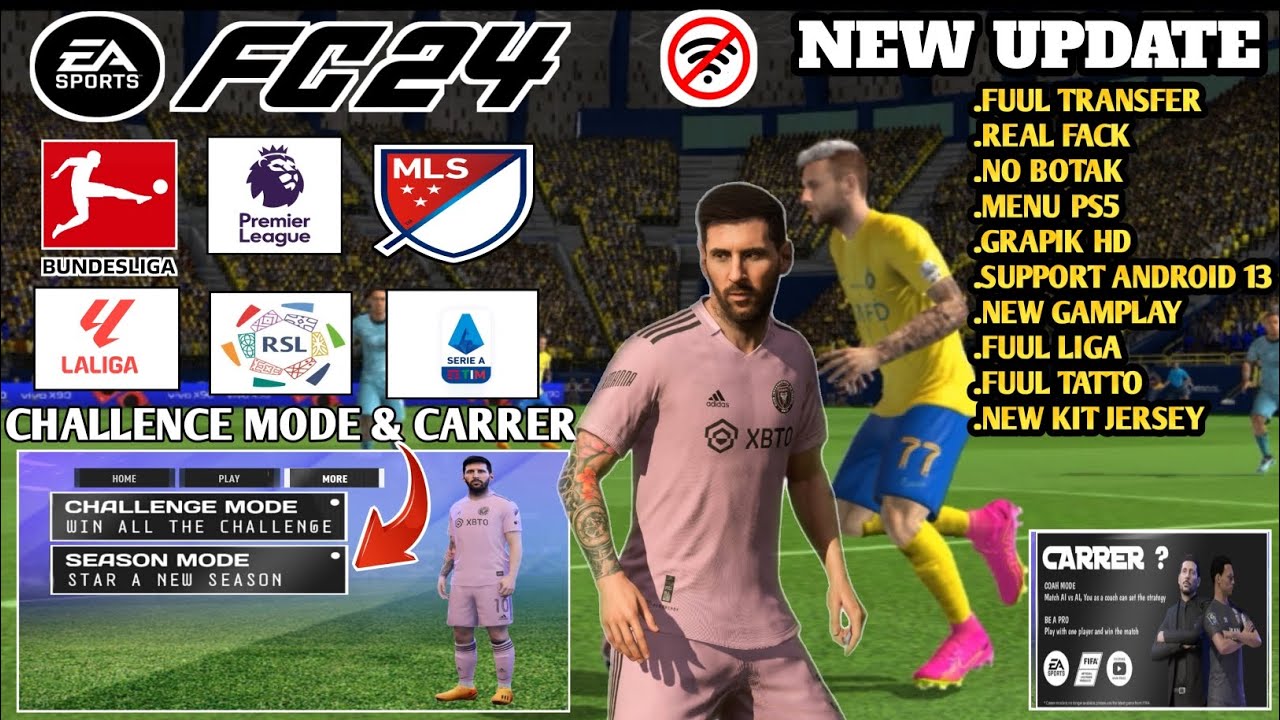 NEW UPDATE FIFA 16 MOD EA SPORTS FC 24 SEASON CARRER MODE MENU PS5 ...