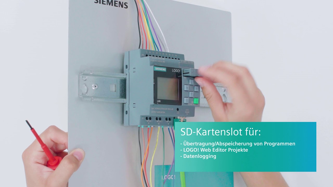 LOGO! ganz einfach anschließen - YouTube