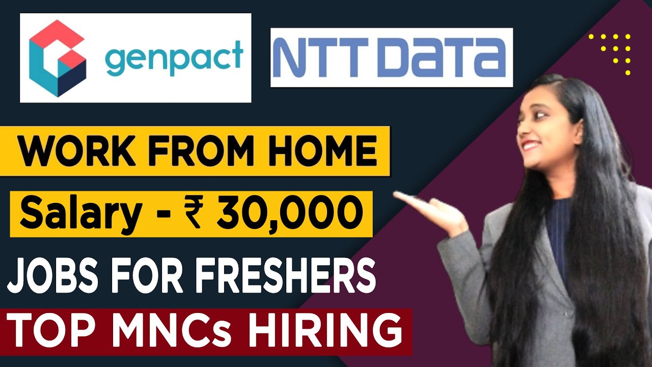 Genpact Recruitment 2022 | NTT Data Hiring | Genpact Work From Home ...