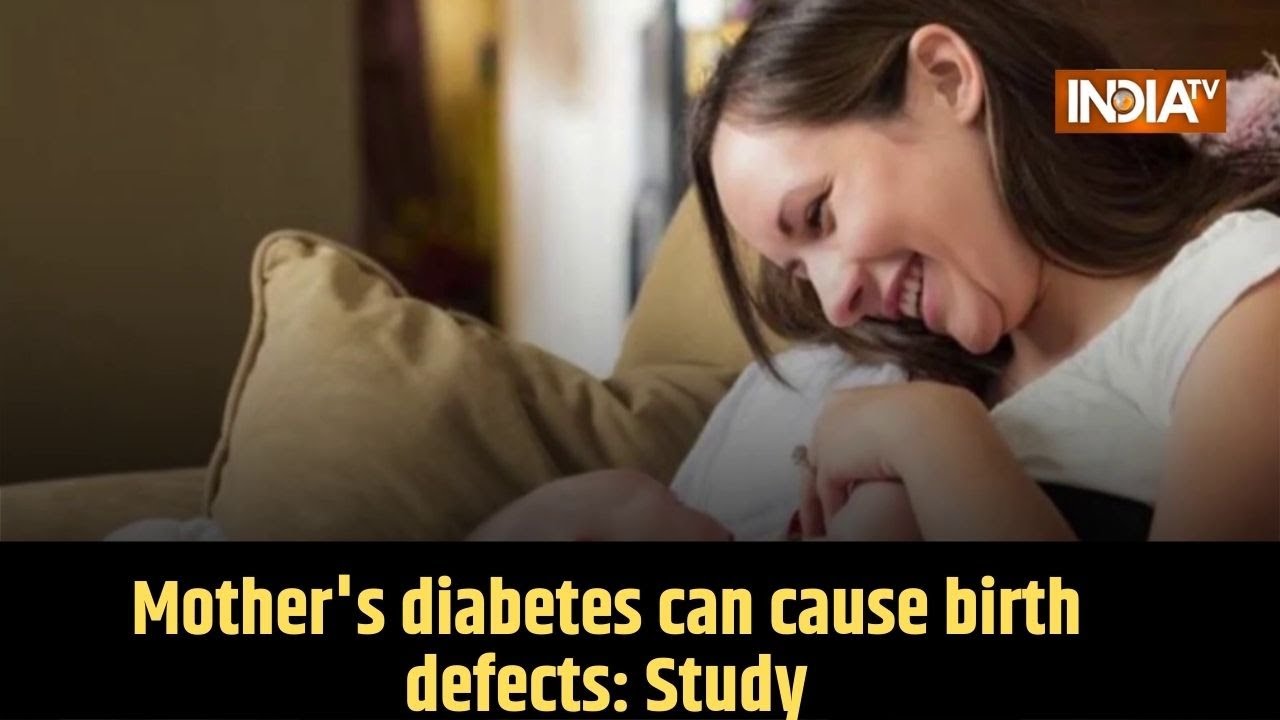 Mother's diabetes can cause birth defects: Study - YouTube