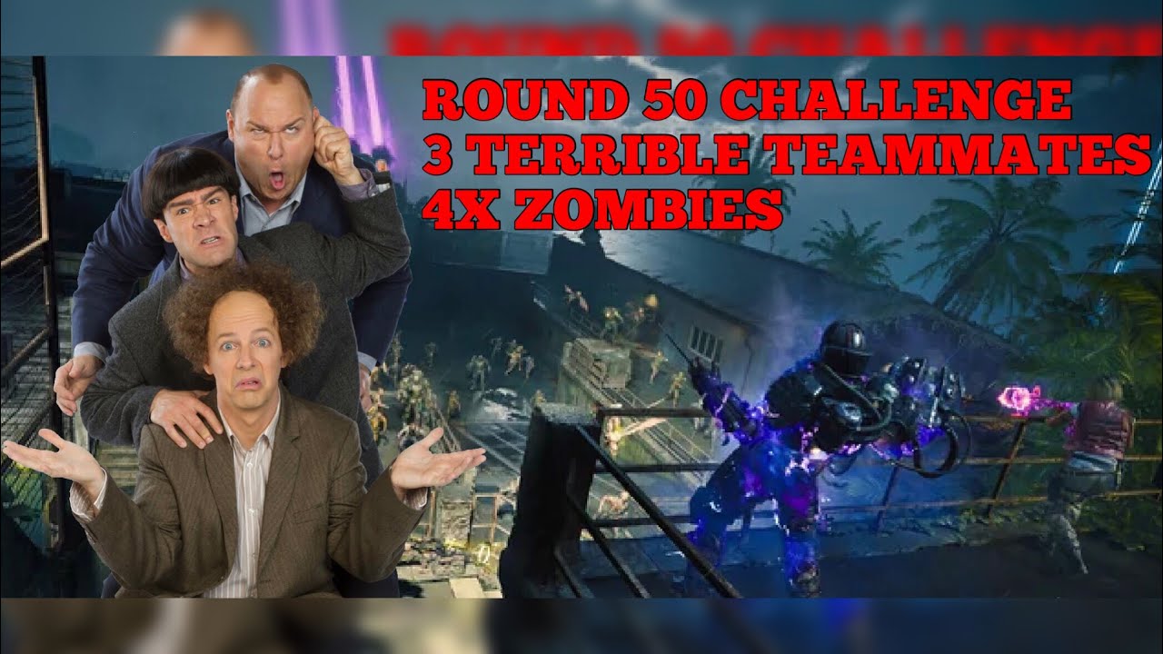 Round 50 With 4x Zombies IS PURE PAIN (Black Ops 6) - YouTube