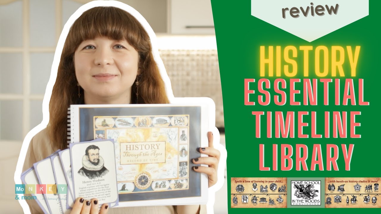 Essential Timeline Library by Home School in the Woods- Create gorgeous ...