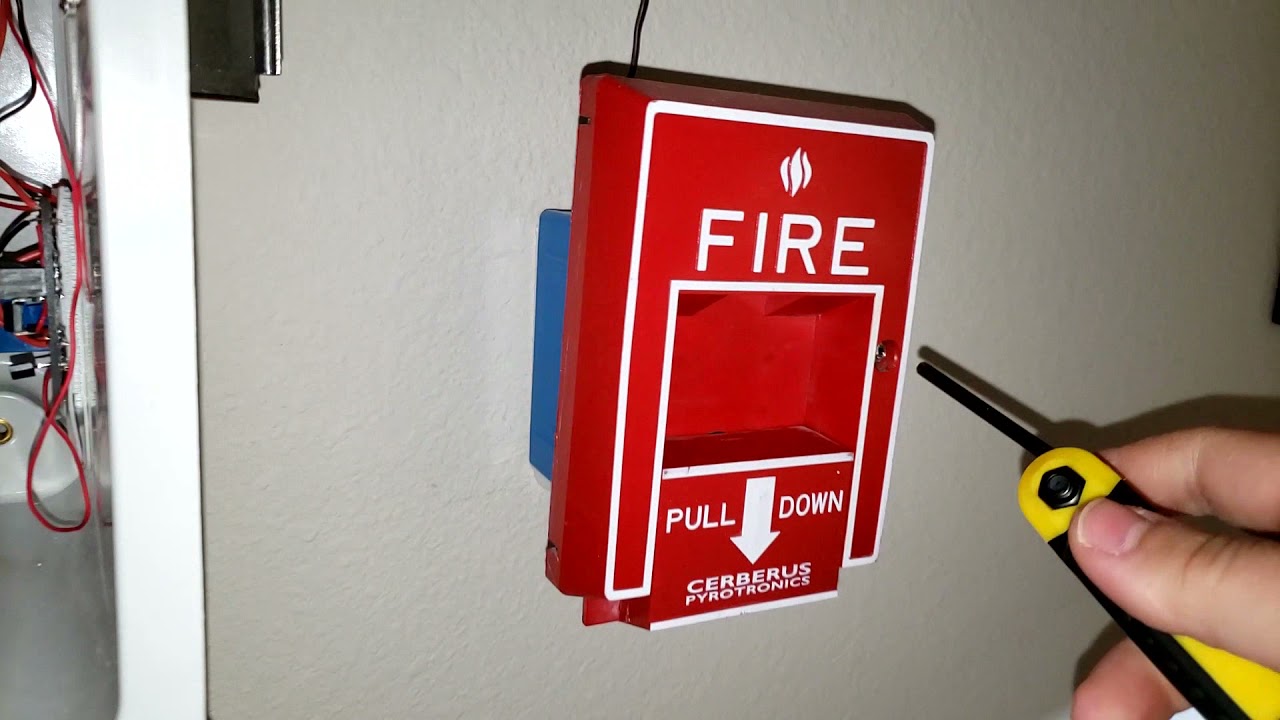 Mini Fire Alarm System Test 8 - YouTube
