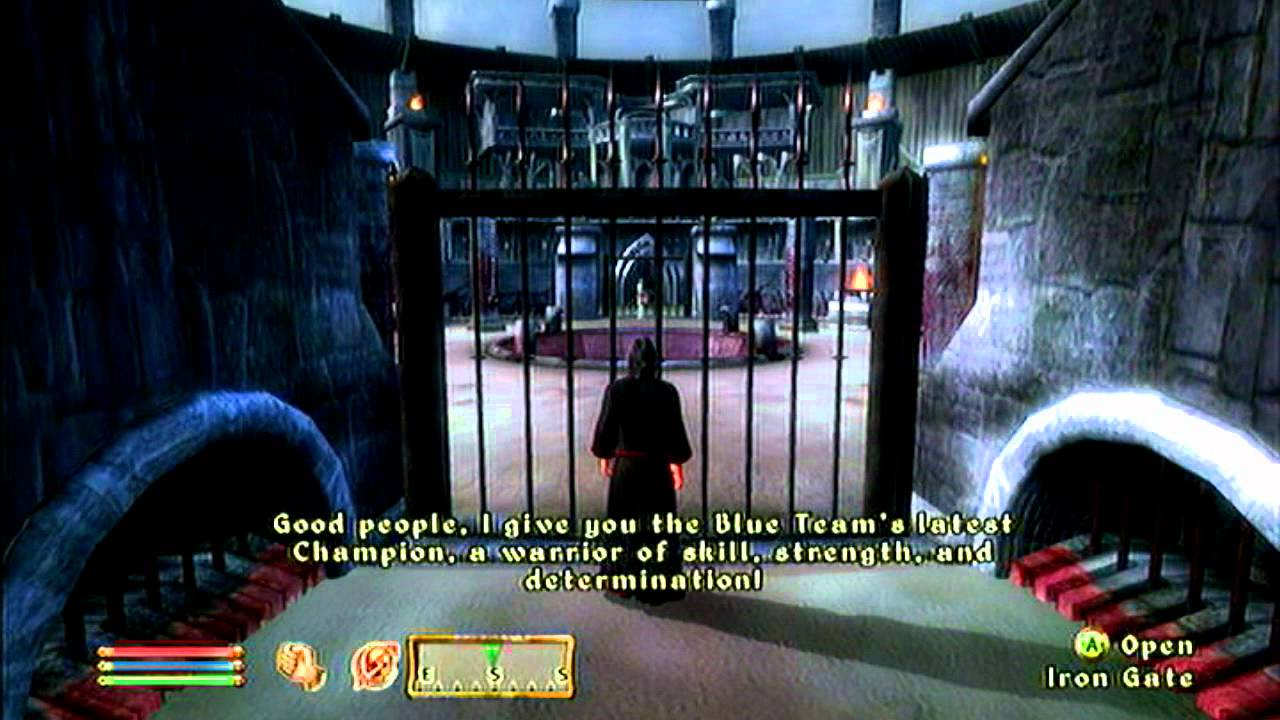 Elder Scrolls IV: Oblivion - Jesus Fights The Gray Prince - YouTube