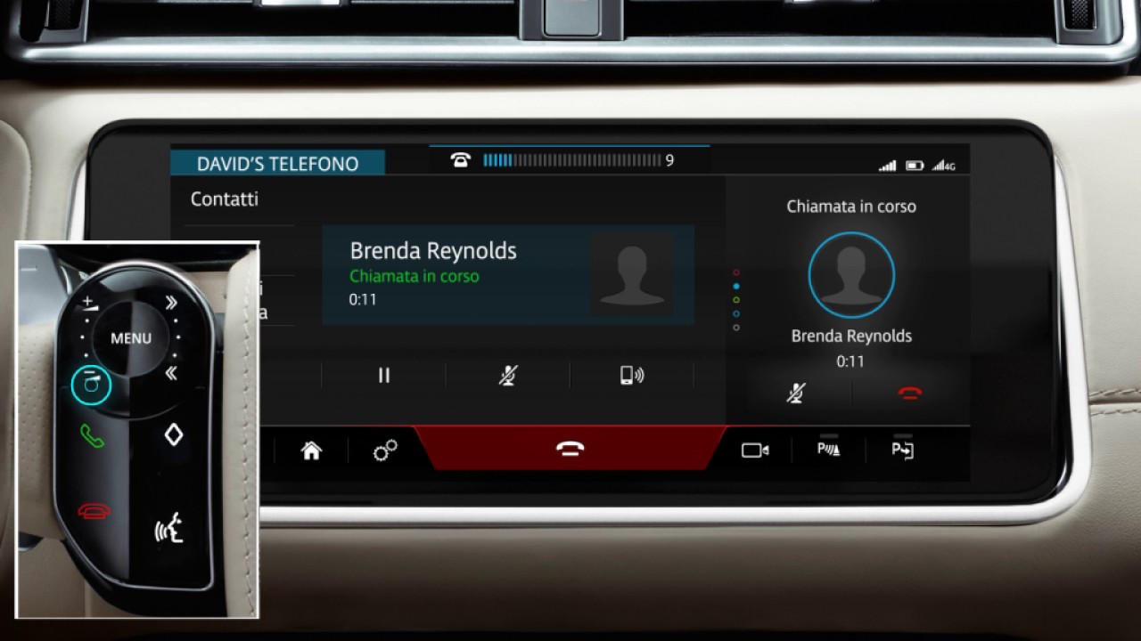 Range Rover Velar 18MY - Touch Pro Duo Phone Operation - YouTube