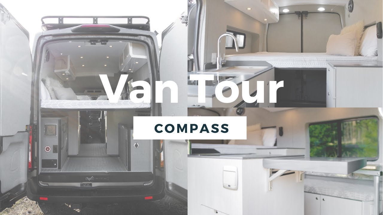 VAN TOUR | Custom Ford Transit Adventure Van Conversion - YouTube