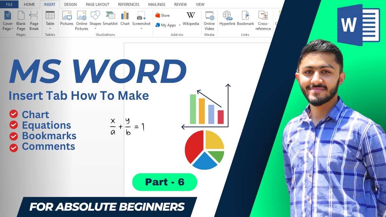 Ms Word How To Make Chart, Bookmark And Math equations | Secret Tips ...