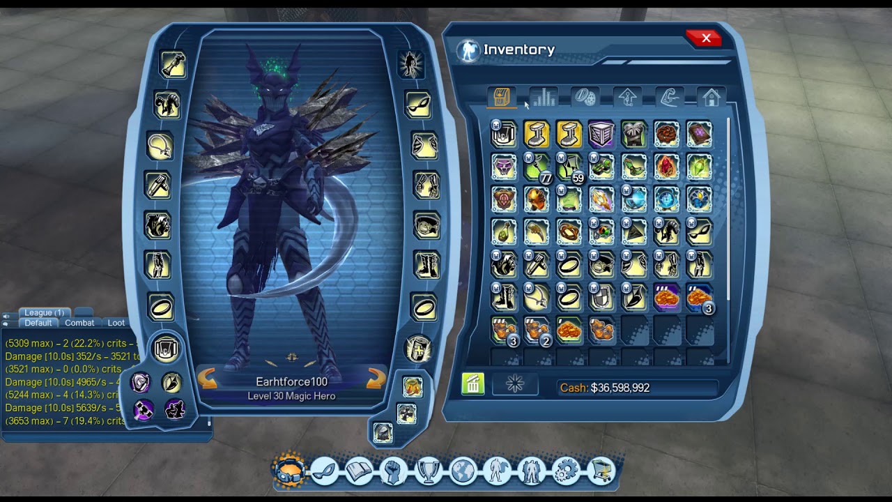 DCUO Earth Tank Aftershocking OP Defense (99,045 Defense) - YouTube