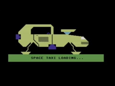 Space Taxi C64 Longplay [123] Full Playthrough / Walkthrough (no commentary) #c64 #retrogaming
