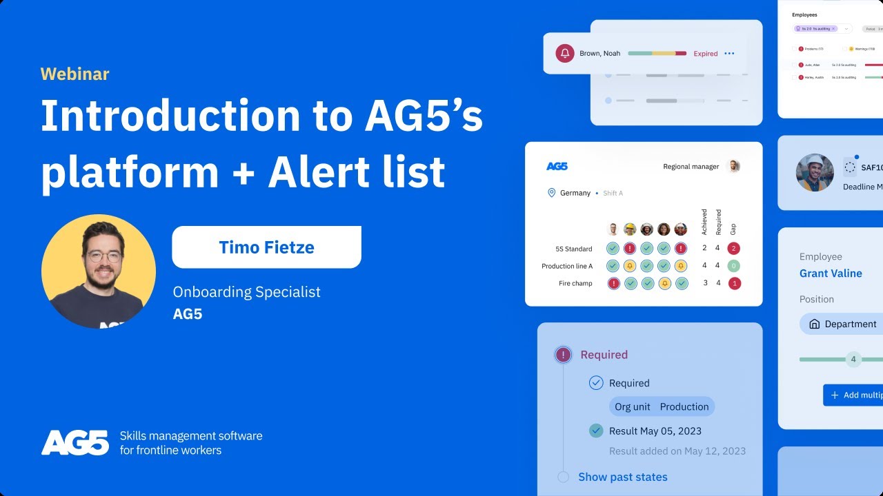 Introduction to AG5 + Alert List - YouTube