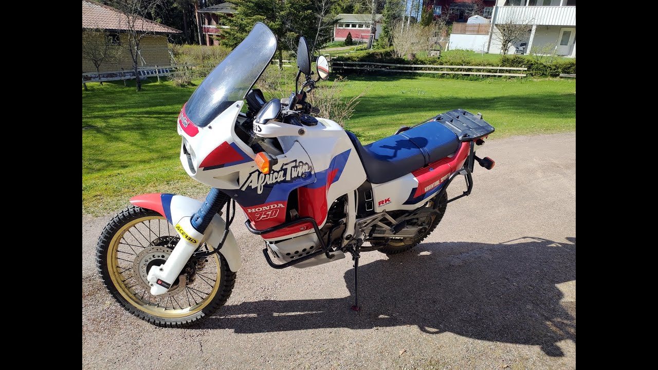 XRV 750 rd04 Finnish countryside - YouTube