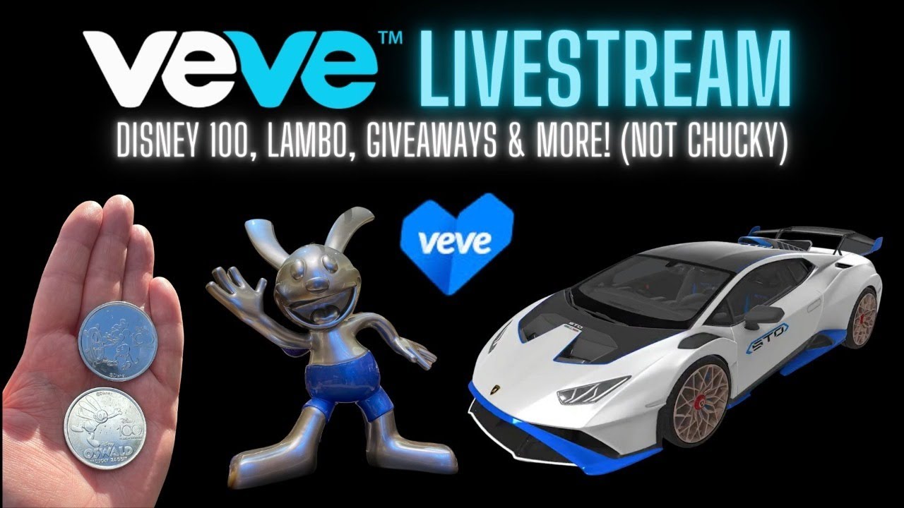 VeVe Livestream: Disney 100, Lambo, Giveaways & More! - YouTube