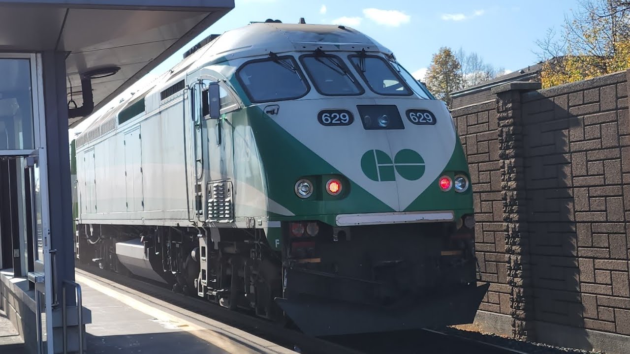 (Equipment Move) (10 Cars) GO E-1124 - 350 With 629 At Clarkson - YouTube