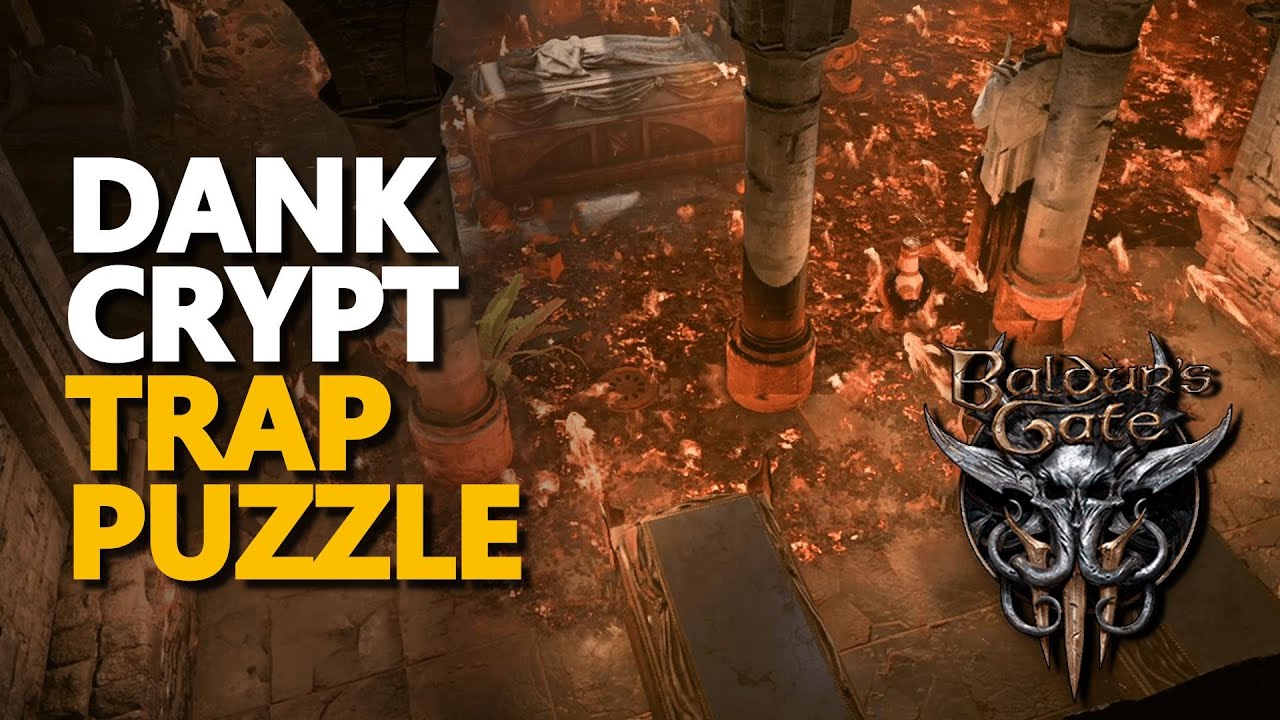Dank Crypt Trap Puzzle Baldur's Gate 3 - YouTube