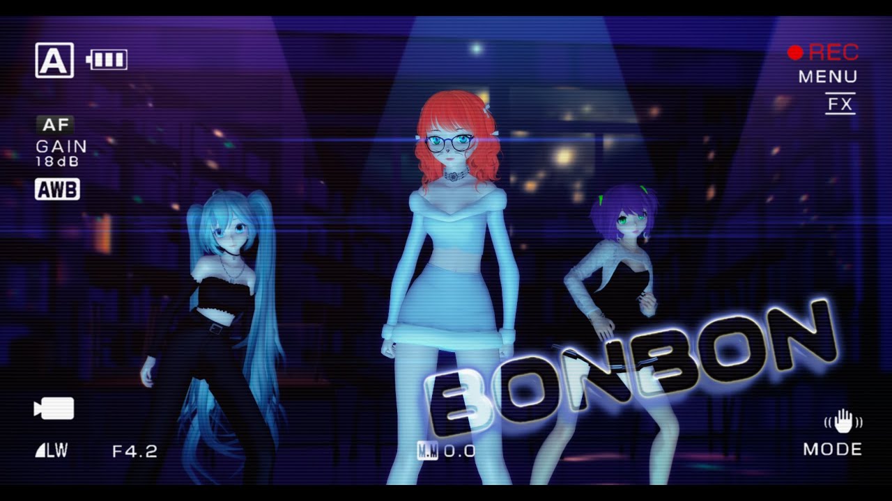 [MMD] BonBon [Motion DL] - YouTube