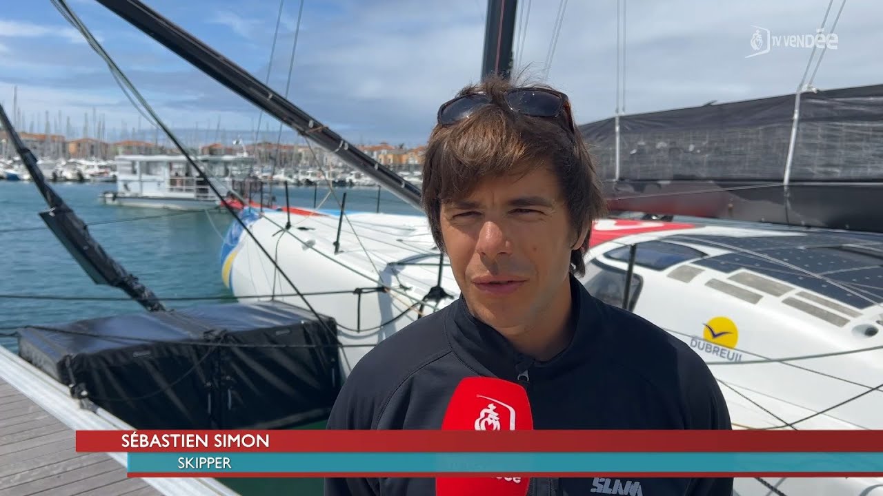 Vendée Globe : le Vendéen Sébastien Simon s'engage dans la course avec ...