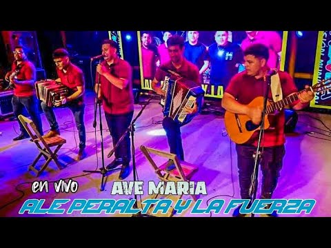 ALE PERALTA Y LA FUERZA 2024 en vivo - AVE MARIA - YouTube