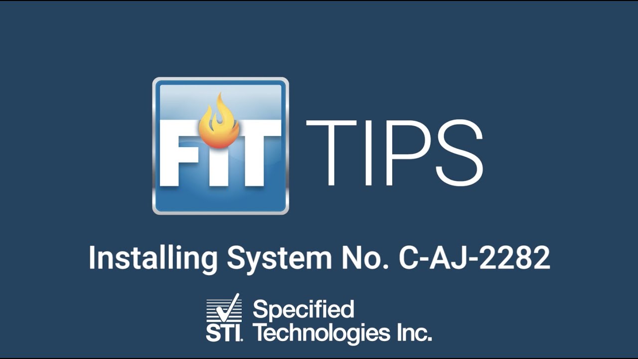 UL System C-AJ-2282 Installation - YouTube