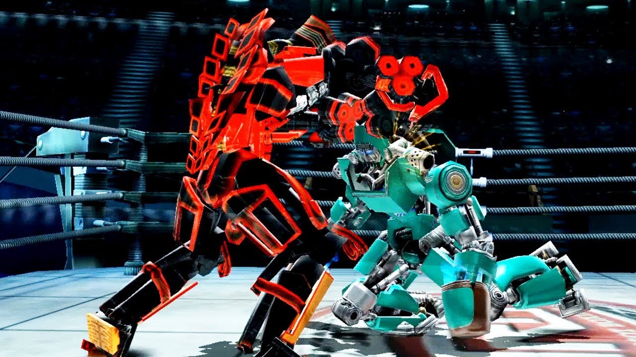 REAL STEEL WRB Blac Jac VS Sarge & Bluebot & Nitro & Shogun - YouTube
