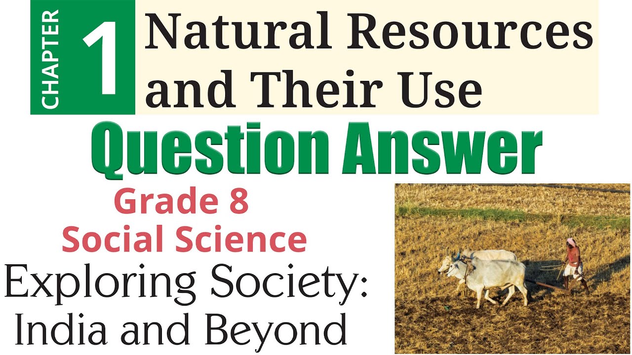 1. Natural Resources and Their Use (Question Answer) | Grade 8 Social ...