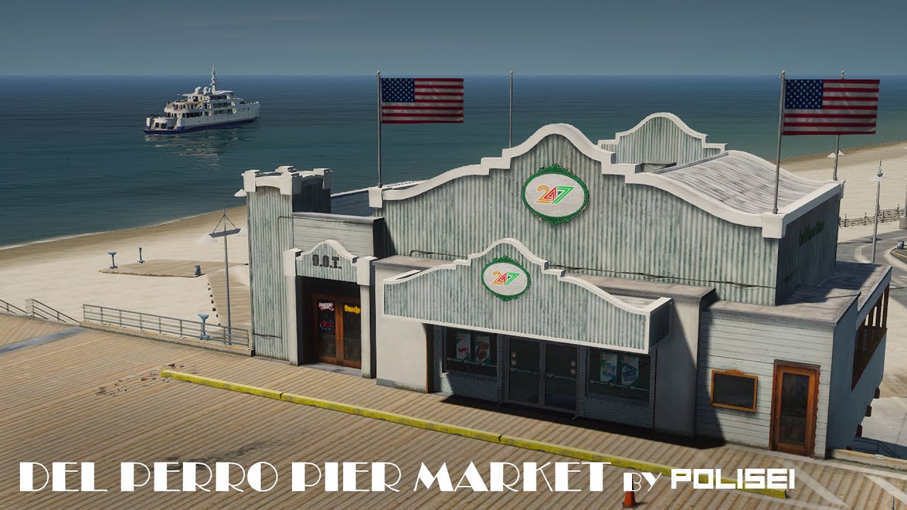 Del Perro Pier Market By Polisei | [MLO] - YouTube