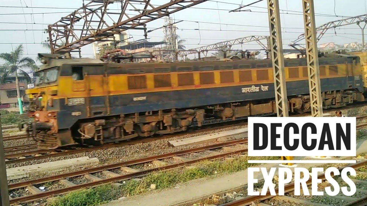 Morning Trains Action! {11007} ICF Deccan Express passing through ...