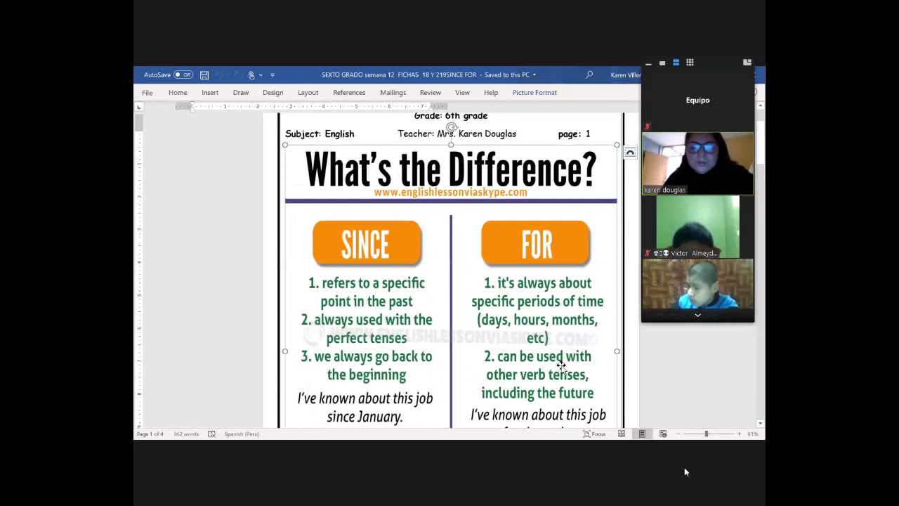 Present Perfect - 6th Grade - English - YouTube