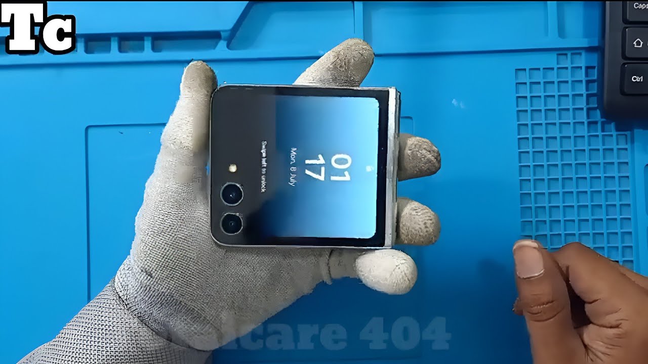 Samsung Galaxy Flip 6 Display change and disassembly assembly - YouTube