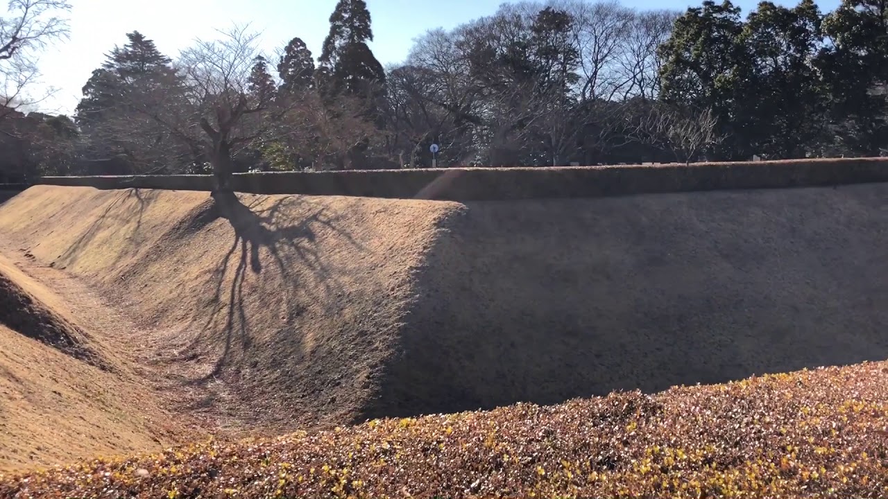 Ruins of Sakura Castle Chiba Japan - YouTube