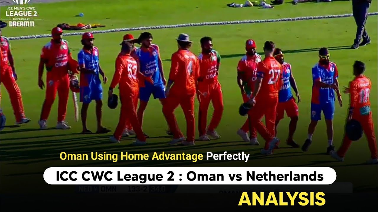 Oman Makes It 2 In 2 | ICC CWC League 2 Round 8 Match 3 | NED vs OMAN ...