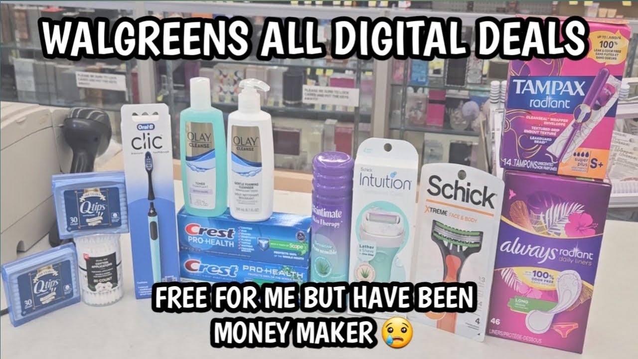 WALGREENS ALL DIGITAL DEALS| DAY 4| #couponing #deals #walgreens - YouTube