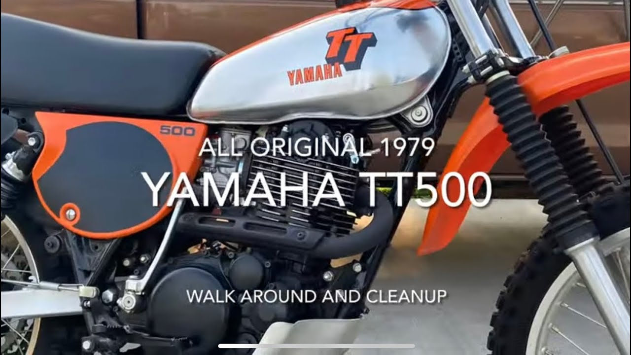 Yamaha TT500 All Original Brand New - YouTube