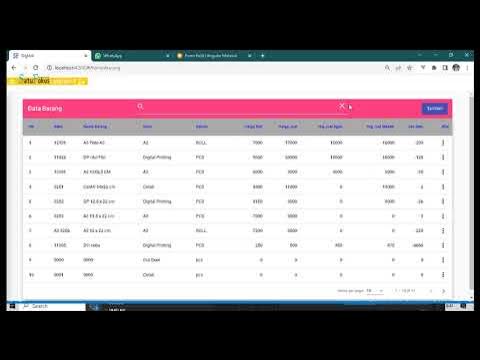 angular material search input box - YouTube
