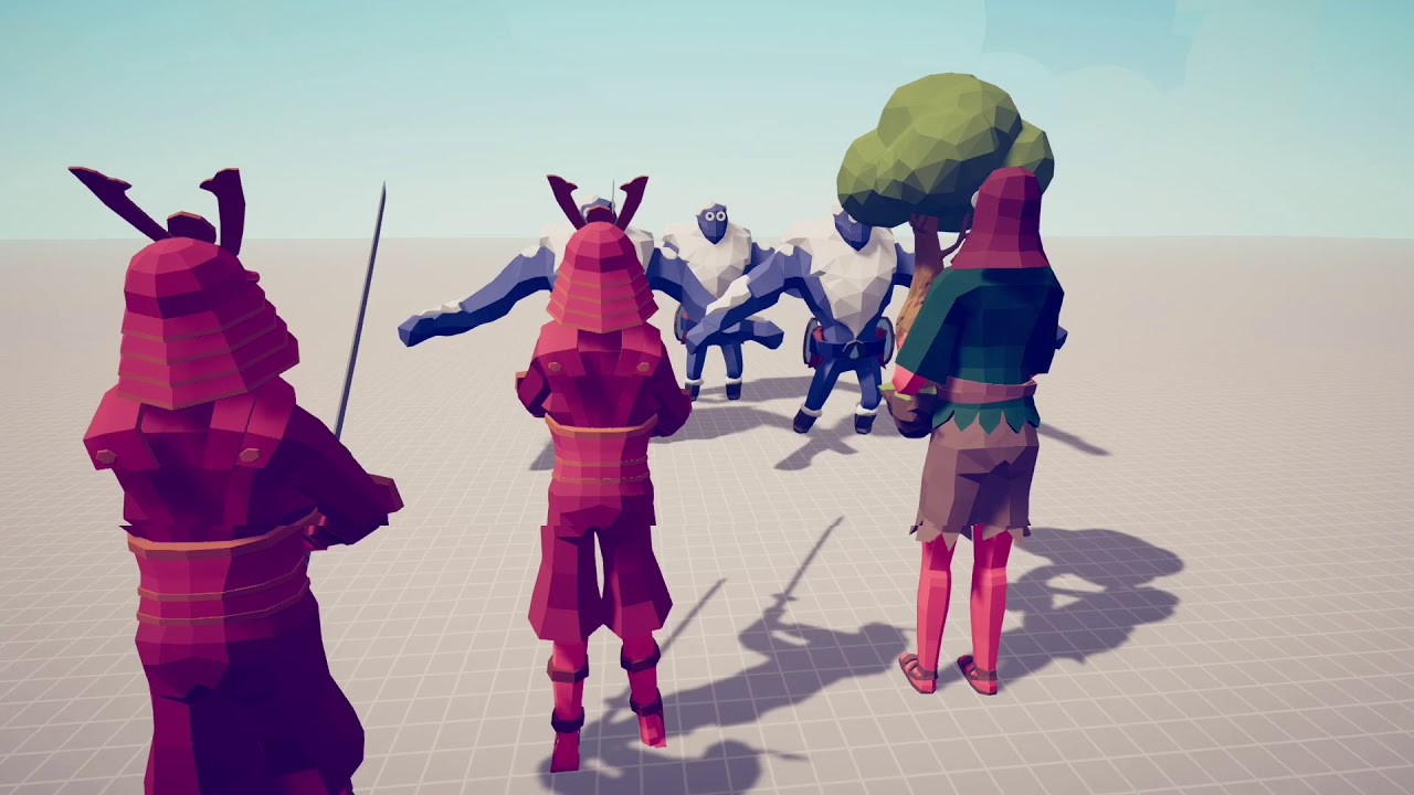 TABS | Samurai Giant & Tree Giant Vs Ics Giant!! | The Ultimate Battle ...