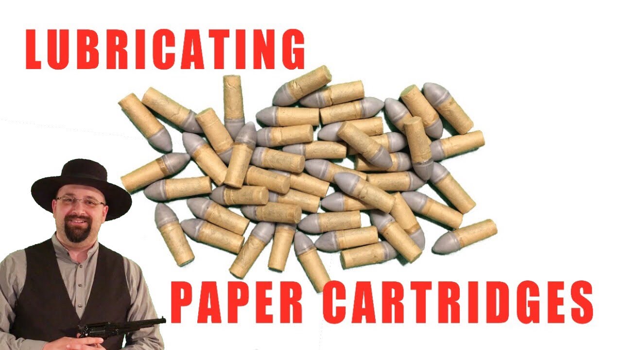 How To Make Paper Cartridges Part 2 Lubricating YouTube how-to-make-paper-cartridges-part-2-lubricating-youtube