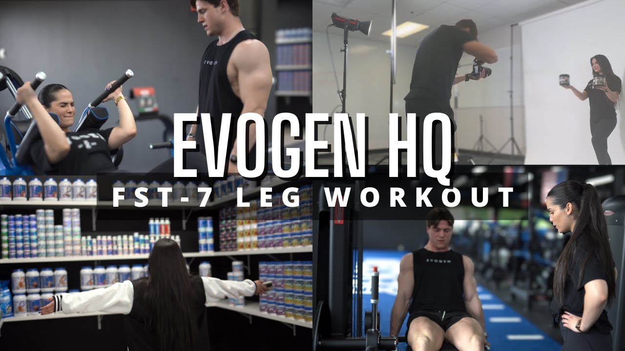 EVOGEN HQ TOUR + FST-7 LEG WORKOUT + NUEVA ATLETA DE EVOGEN - YouTube