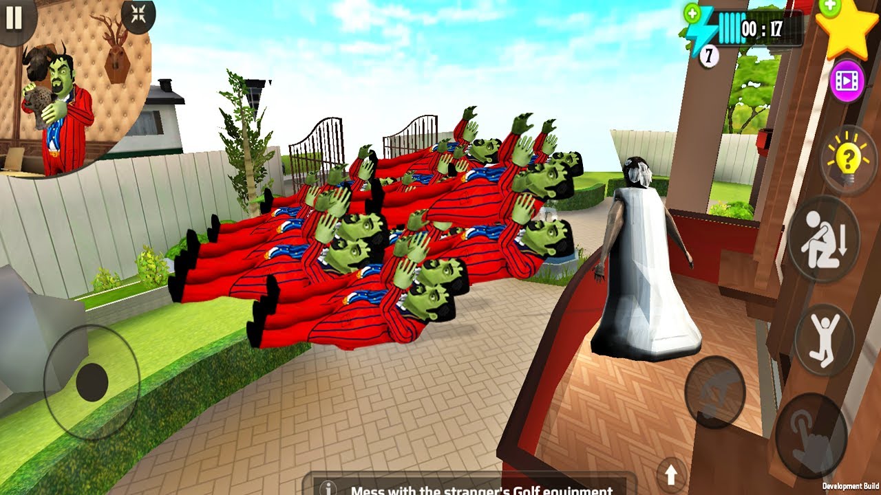 Granny Stunt Giant Neighbor Francis in Scary Stranger 3D - Android ...