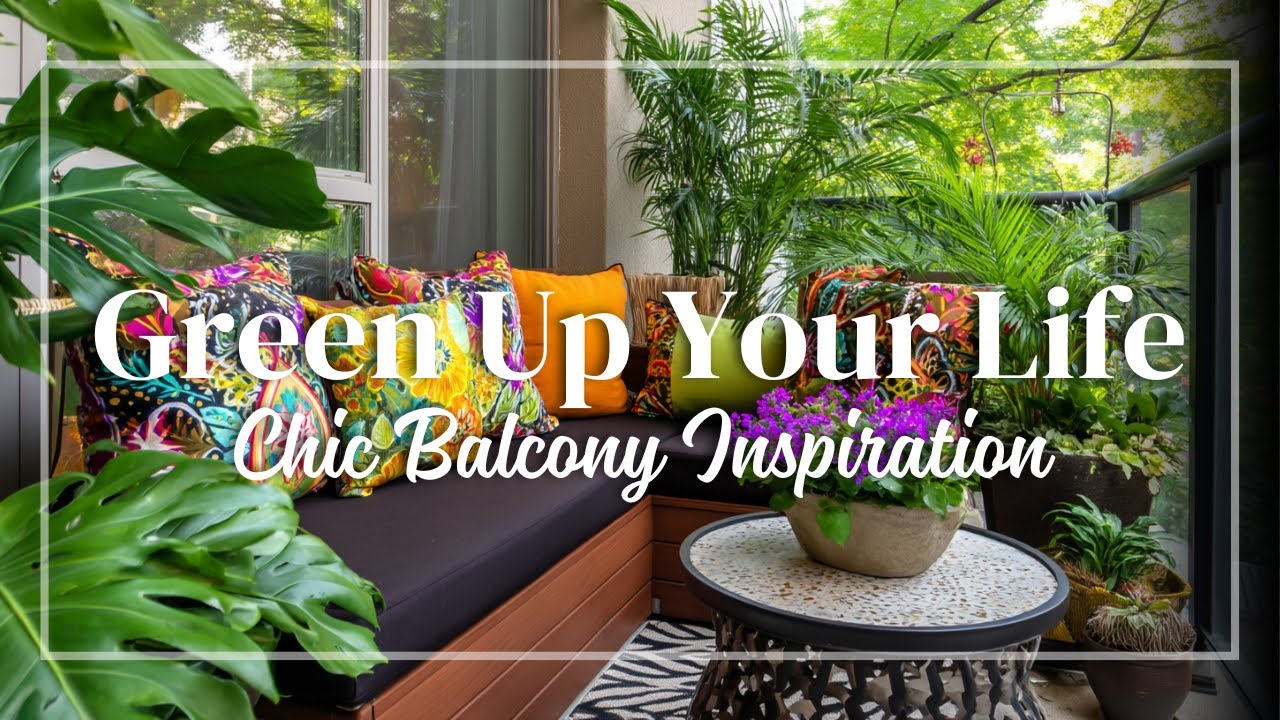 Urban Balcony Oasis Ideas for Small Homes 🌆🪴 | Chic, Green & Relaxing ...