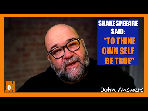 Shakespeare said To Thine Own Self Be True - YouTube