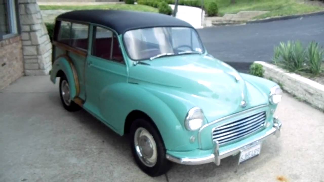 1961 Morris Minor 1000 Traveller Woodie Wagon - YouTube