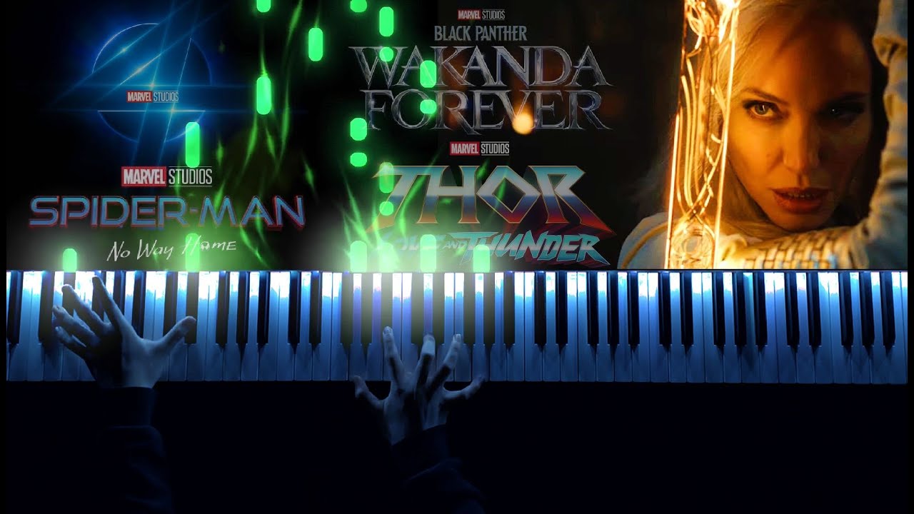 Marvel Studios Celebrates the Movies - Trailer Music (Piano Cover ...