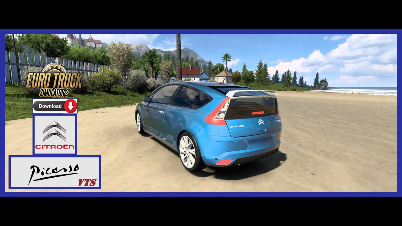 Citroen Picasso C4 VTS Euro Truck Simulator - YouTube