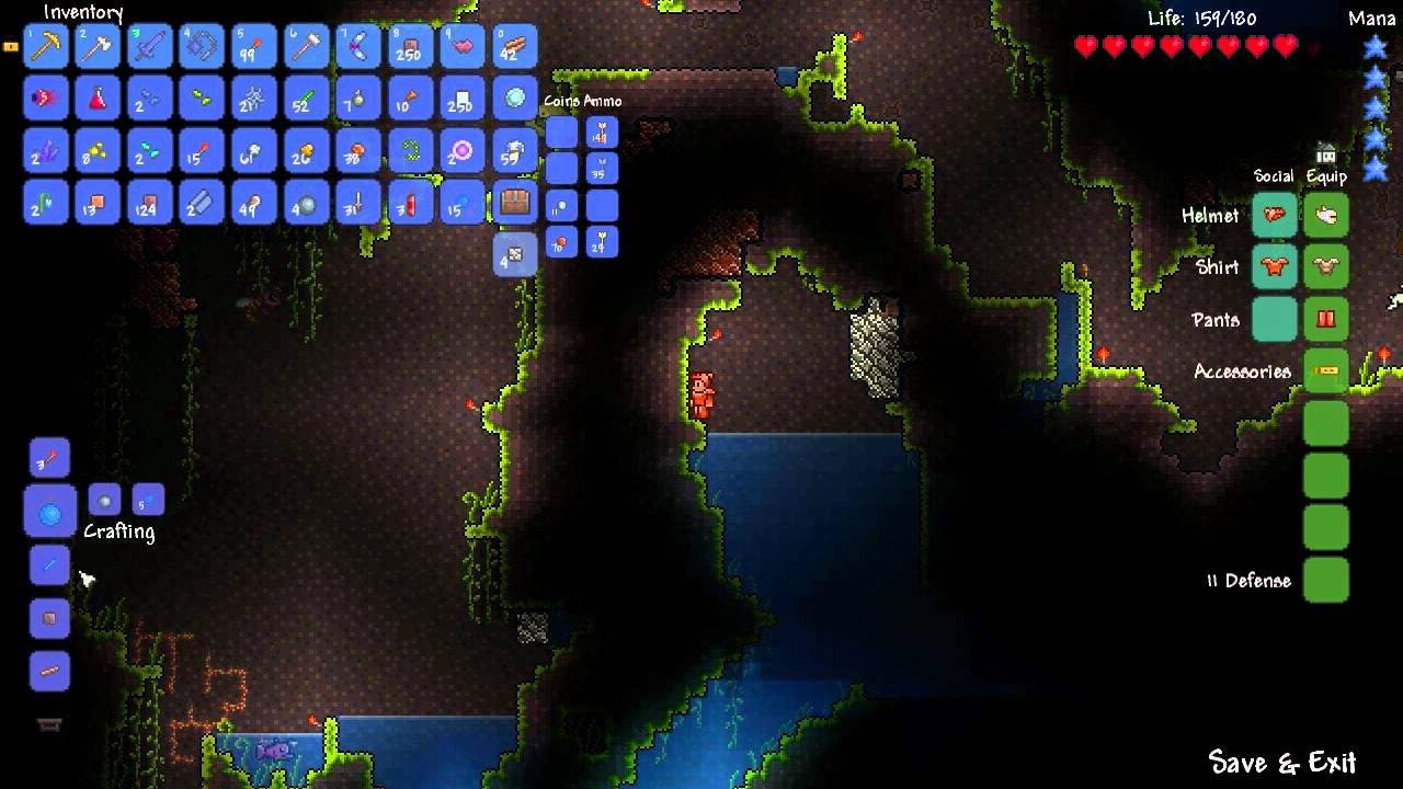 Let's Play Terraria [S4 Part 69] - Mmm.. Silver - YouTube