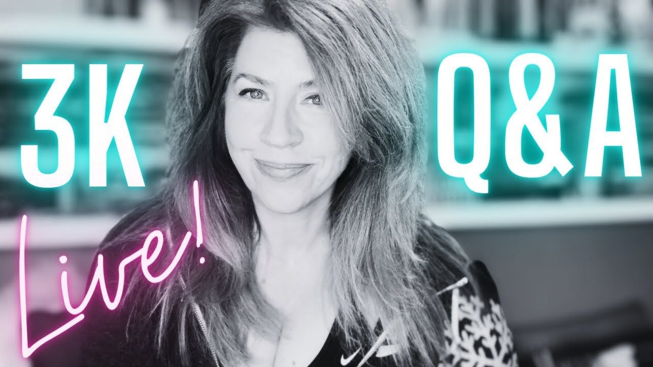 3K Q&A *live* Celebration #booktube - YouTube