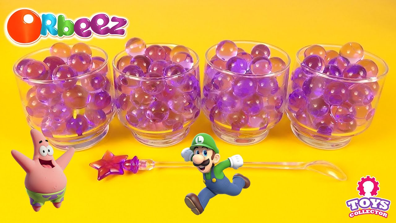Orbeez in Glass Mario and Friends Surprise toys - YouTube