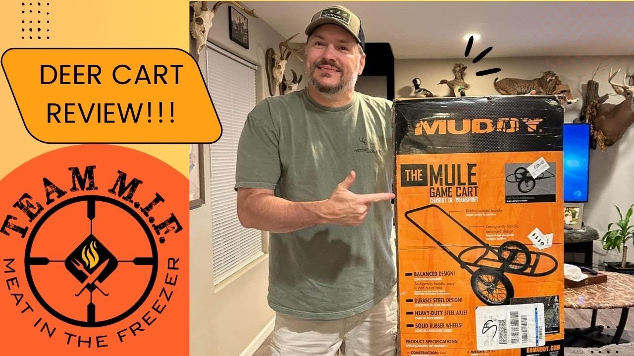 DEER CART REVIEW, MUDDY MULE - YouTube