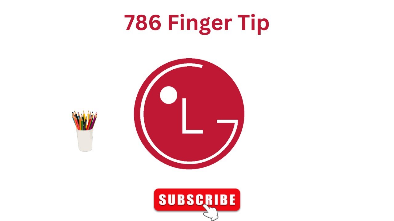 How to make LG logo in ms paint /Ms logo drawing - YouTube